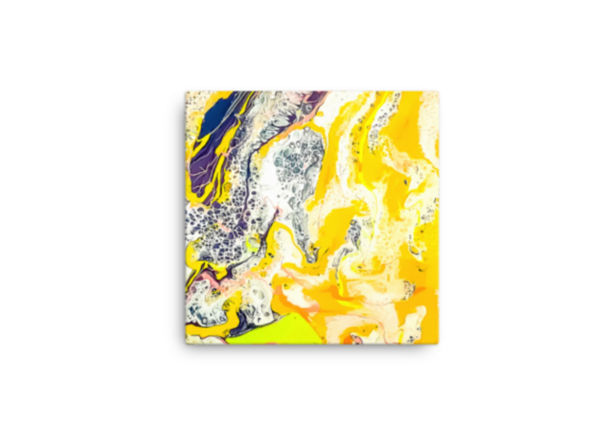 Acrylic Pour Image Number 30-20210911_123917 Canvas | Zelias Designs Arts