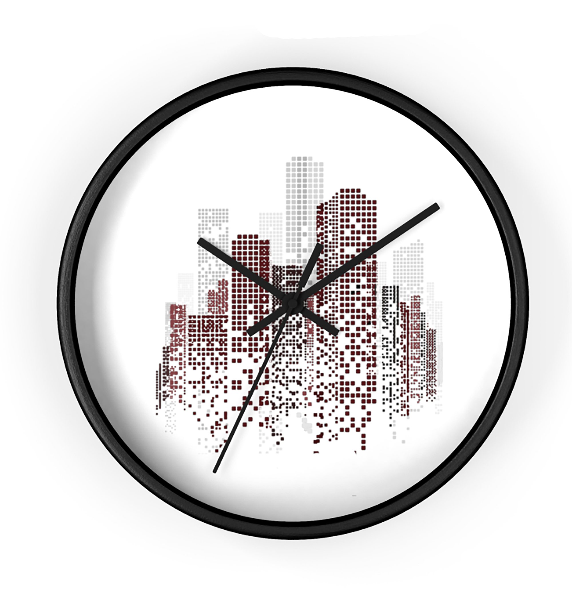 DARK CITY Wall Clock | Zelias Designs Arts